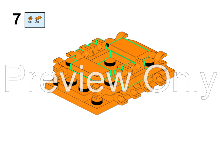 LEGO MOC Torchic by KraftyKoopa | Rebrickable - Build with LEGO