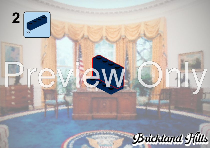 LEGO MOC-201610 Barack Obama & Joe Biden Brickheadz by Brickland Hills ...