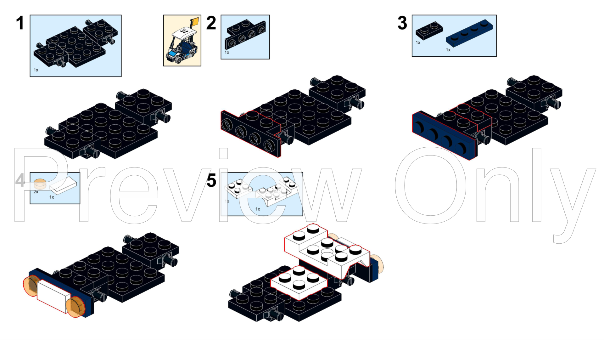 LEGO MOC Crates & Carts by RepublicStuds | Rebrickable - Build with LEGO