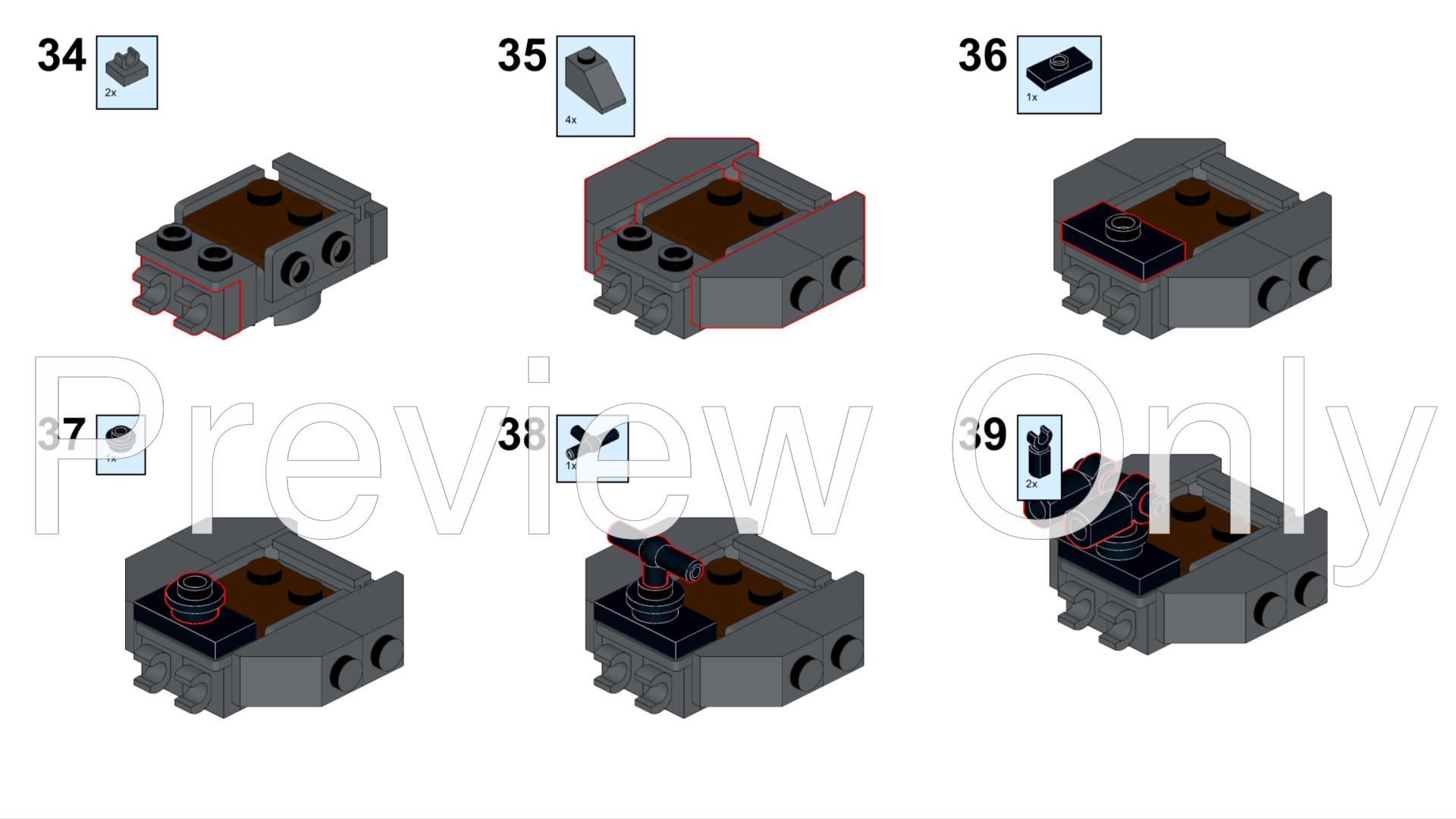 LEGO MOC Gas Station by RepublicStuds | Rebrickable - Build with LEGO