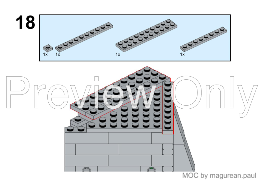 LEGO MOC Age of Empires - Stone Wall (Western European) by magurean ...