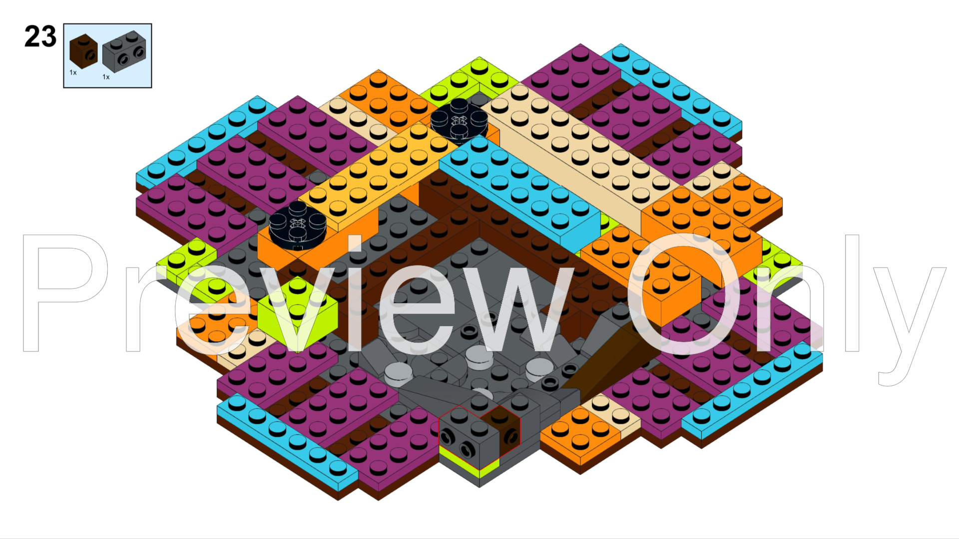 LEGO MOC-201672 Loot Lake by RepublicStuds | Rebrickable - Build with LEGO