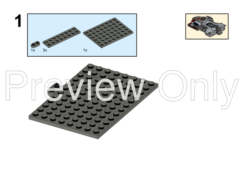 LEGO MOC-201719 AAC-1 Rebel Alliance Tank (40755 Alternative) by ...