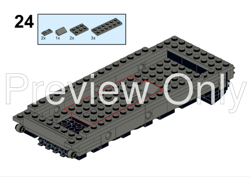 LEGO MOC BMP3 / BMP-3 Mod1 by DipsyM88 | Rebrickable - Build with LEGO