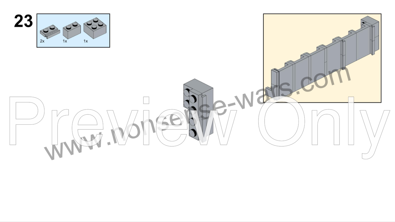 LEGO MOC-201817 1:48 EMD F40PH-2 (Caltrain) by NonsenseWars ...