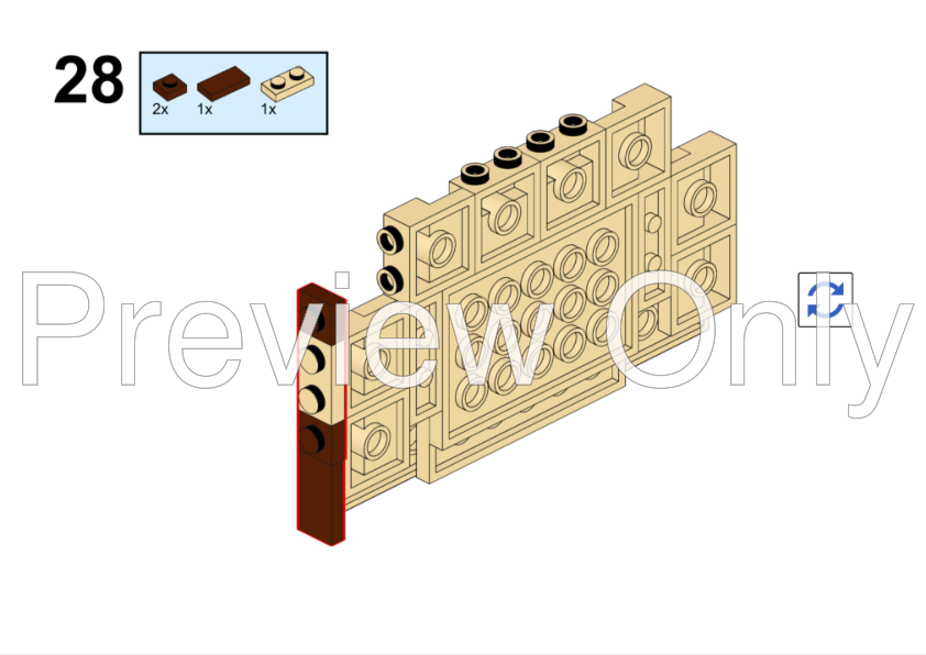 LEGO MOC Vintage Style Seating by Seanster-7 | Rebrickable - Build with ...