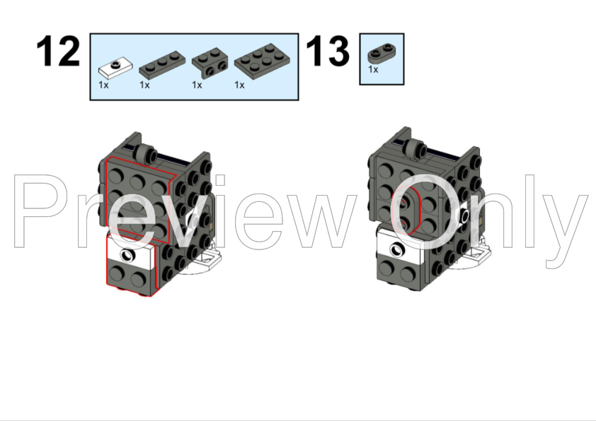 LEGO MOC Mech_red1_upgrade_version by HyeongMin park | Rebrickable ...