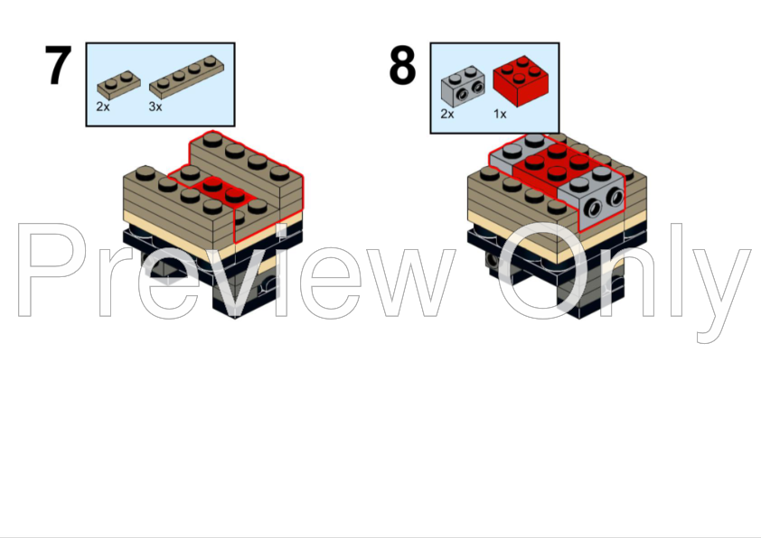 LEGO MOC Arcane Vi Season 2 Brickheadz by Leonimocs | Rebrickable ...