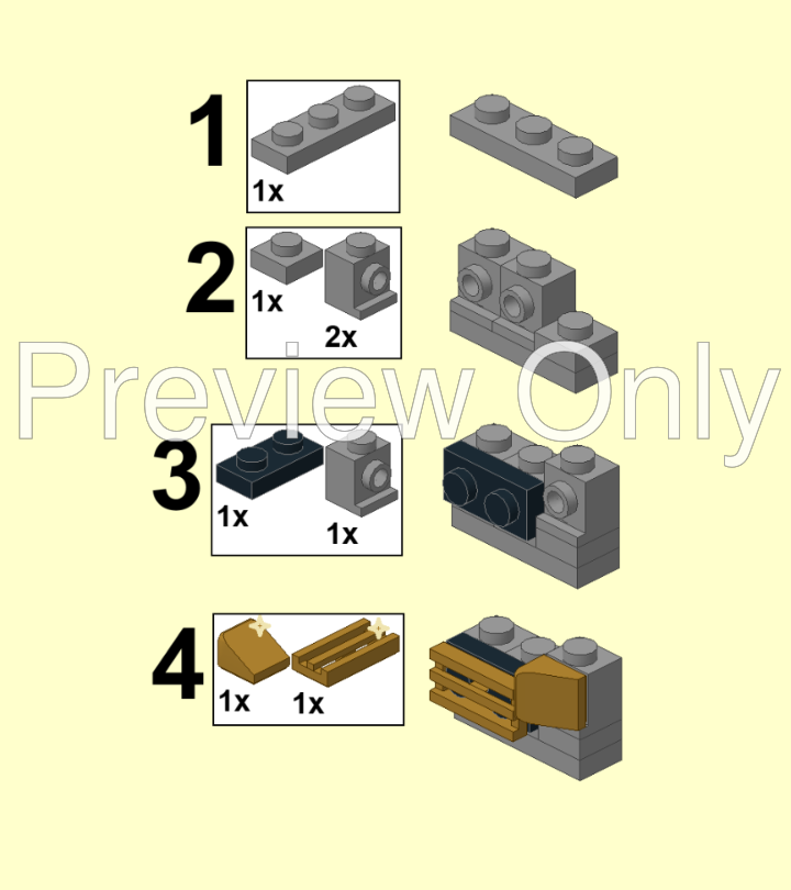 LEGO MOC Biohazard pack 4-04 (Villains set C) by Igor X | Rebrickable ...