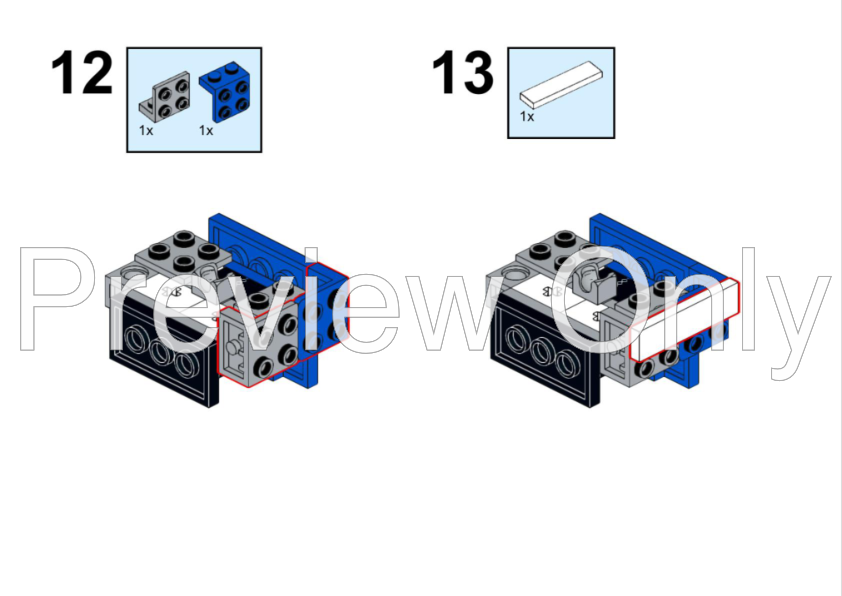 LEGO MOC 71785 Tank Mech by OzBrick | Rebrickable - Build with LEGO