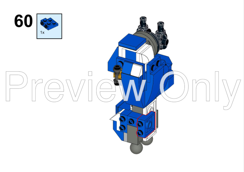 LEGO MOC 71785 Tank Mech by OzBrick | Rebrickable - Build with LEGO
