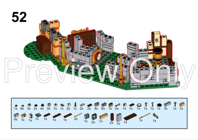LEGO MOC Gnome Village by NS6 | Rebrickable - Build with LEGO