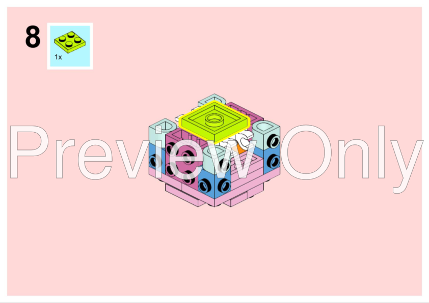 LEGO MOC Kirby by tacotaco64™️ | Rebrickable - Build with LEGO