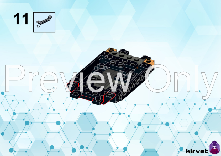 LEGO MOC 76924 McLaren Senna by Kirvet | Rebrickable - Build with LEGO