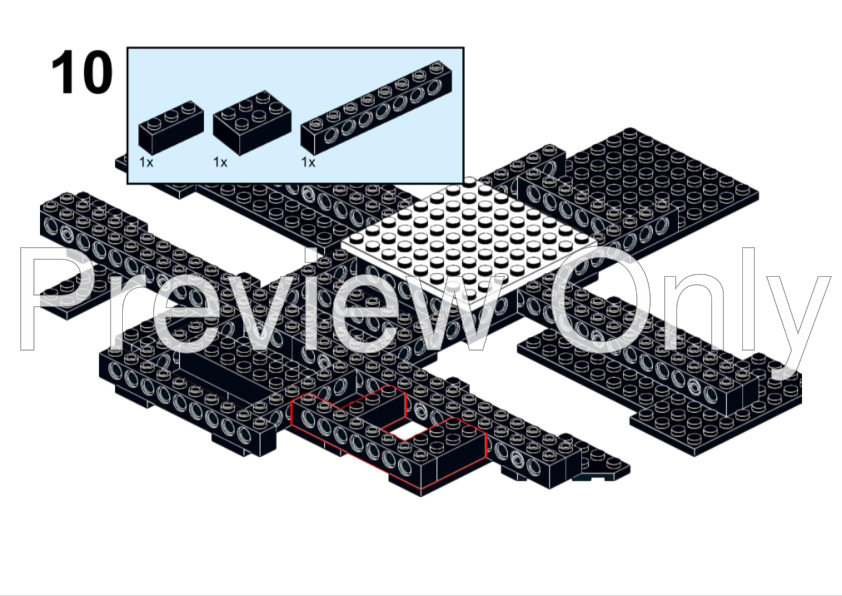 Lego Moc Batmobile Display By Porklegoguy Rebrickable Build With Lego