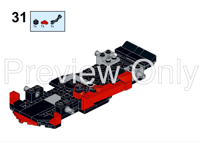 Lego Moc Laferrari By Aykren Rebrickable Build With Lego
