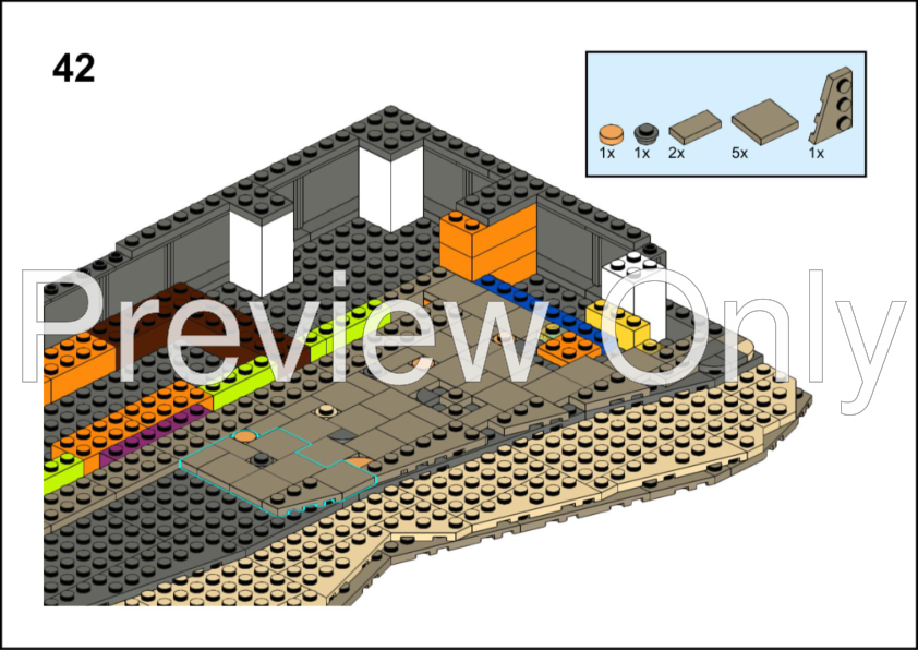 LEGO MOC Petra - The Treasury by ARCHI3D | Rebrickable - Build with LEGO