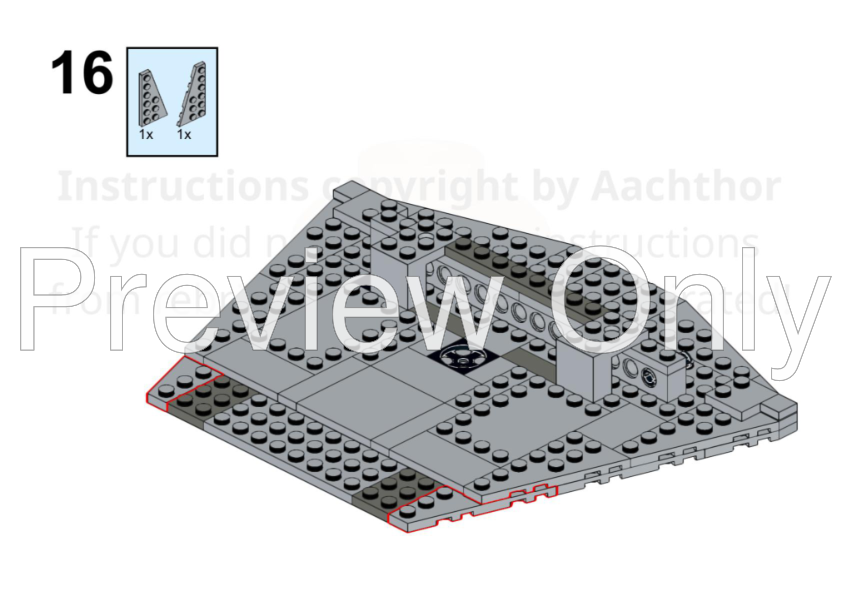 LEGO MOC-202580 75394 Imperial StarDestroyer Ultimate Playset MOD by ...