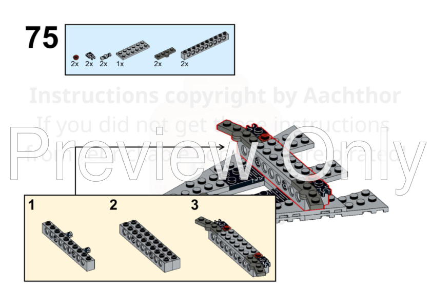 LEGO MOC-202580 75394 Imperial StarDestroyer Ultimate Playset MOD by ...