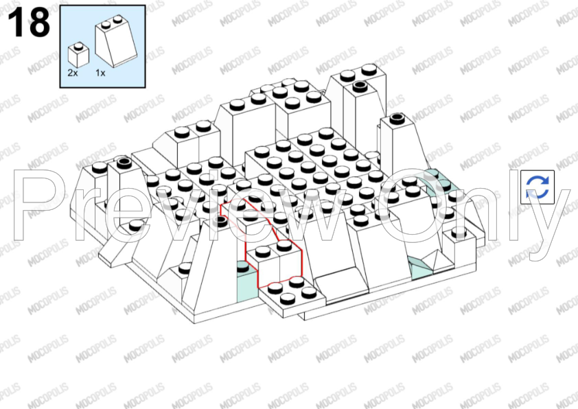 LEGO MOC SW Disc Turret on Hoth by MOCOPOLIS | Rebrickable - Build with ...