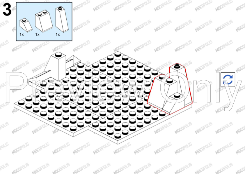LEGO MOC SW Disc Turret on Hoth by MOCOPOLIS | Rebrickable - Build with ...