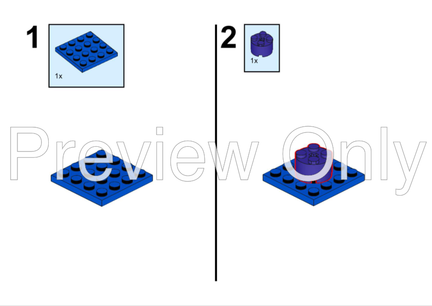 LEGO MOC Brickheadz Adventure Time | Lemongrab and Ice King | 2 - Pack ...