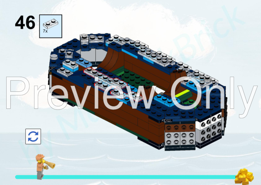 Lego Moc Junk Ship 21318 Tree House Alternate Build By