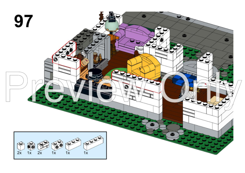 Lego Moc British Modular Collection By Rebelnili Rebrickable Build