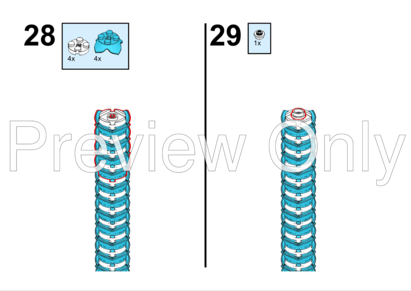 LEGO MOC Felucia Plant Scenery by Rogueworx | Rebrickable - Build with LEGO