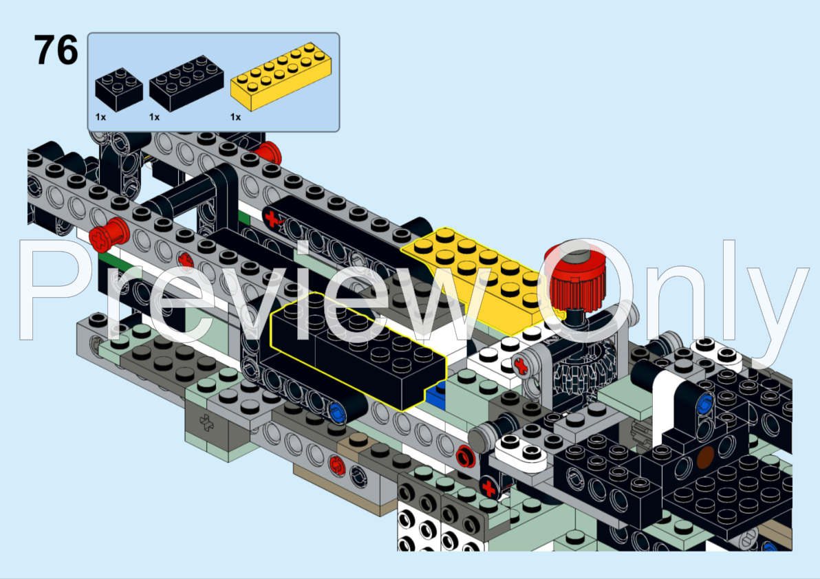LEGO MOC 10317 Alternate model: Kamaz 5511 by Anton Kablash ...