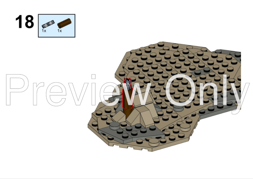 LEGO MOC Saleucami Scenery by Rogueworx | Rebrickable - Build with LEGO