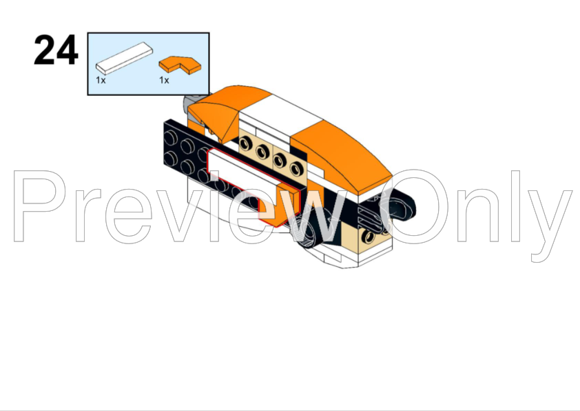 LEGO MOC 31129 Calico Kitten by RapidCheetah | Rebrickable - Build with ...