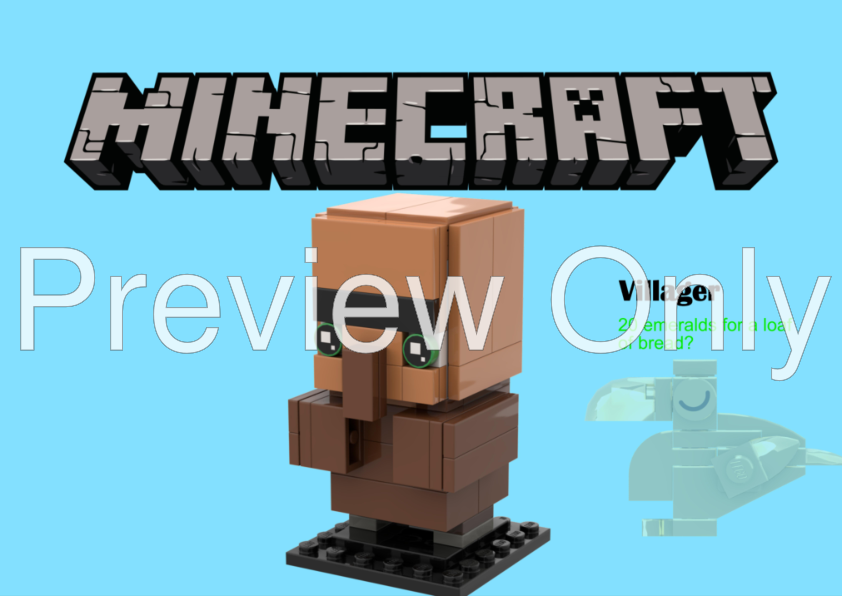 LEGO MOC Villager by SatFair | Rebrickable - Build with LEGO