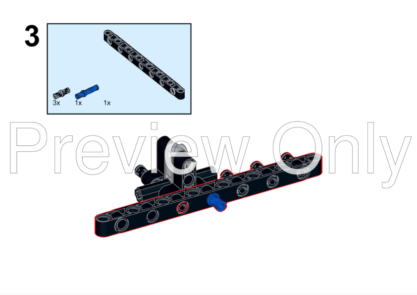 LEGO MOC Hook Lift Truck by thirdwigg | Rebrickable - Build with LEGO
