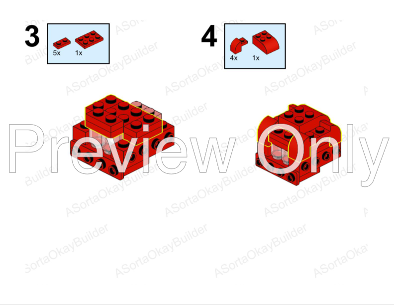 LEGO MOC The Beholder by ASortaOkayBuilder | Rebrickable - Build with LEGO