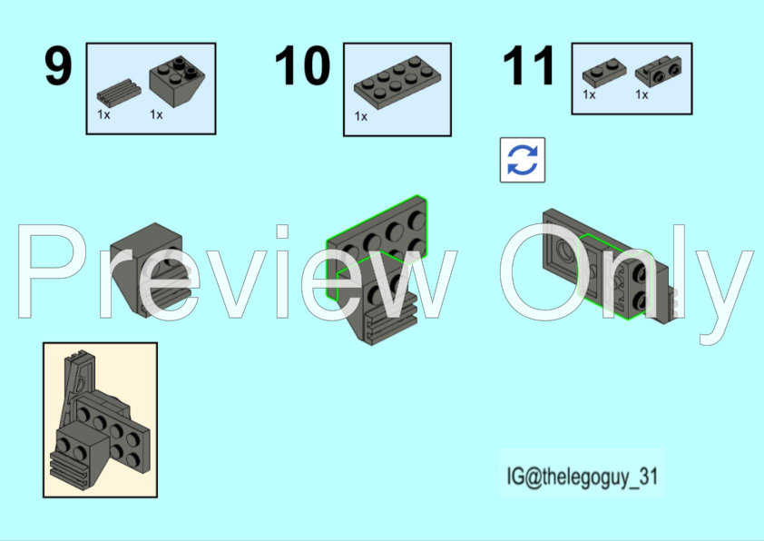LEGO MOC SF-029A Strike Gundam Launcher and Sword Weapon pack by ...