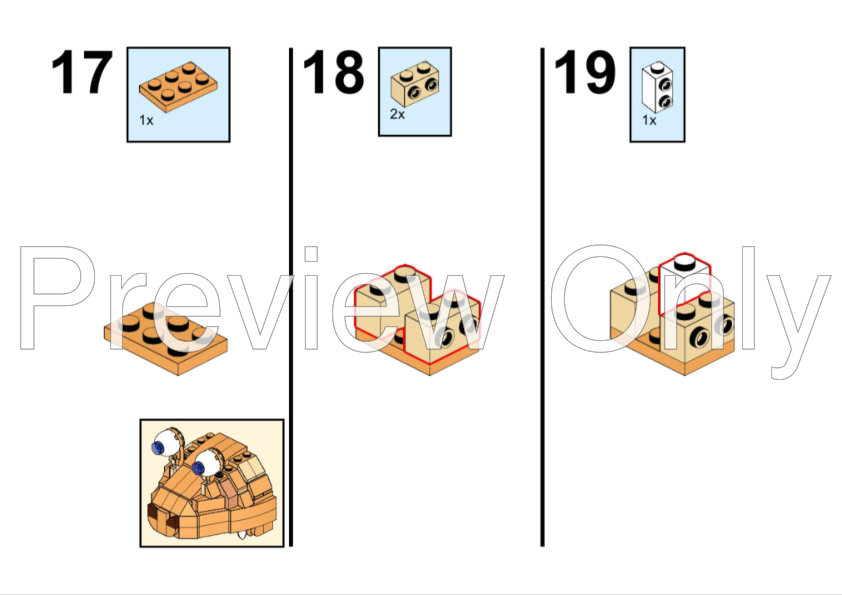 LEGO MOC Pikmin 4 - Bulborb by Renk | Rebrickable - Build with LEGO