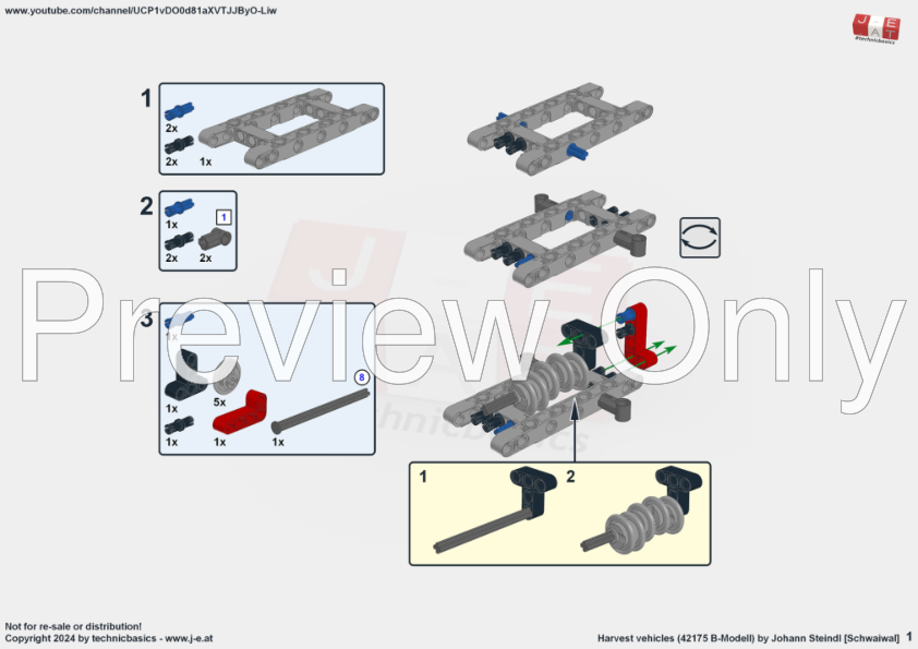 LEGO MOC Harvest vehicles - 42175 Alternative builds by technicbasics ...