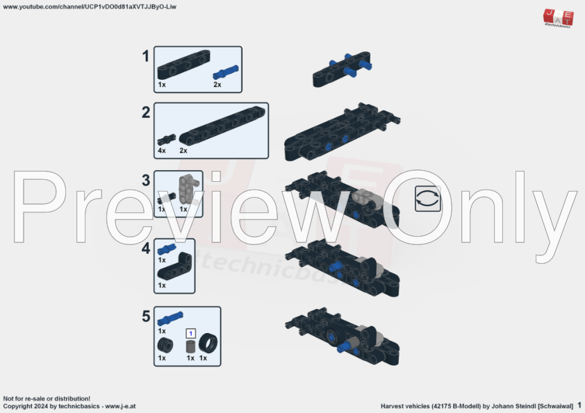 LEGO MOC Harvest vehicles - 42175 Alternative builds by technicbasics ...