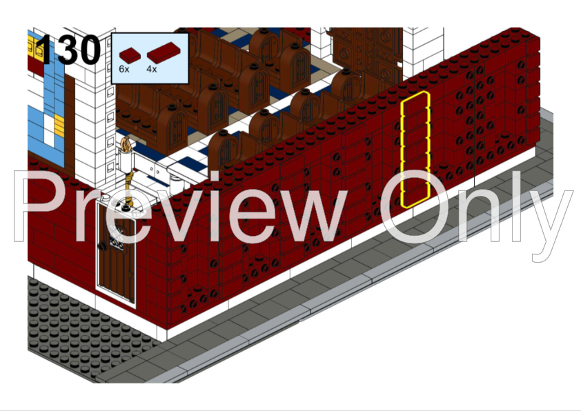 LEGO MOC Corner Catholic Church by 13LemonLego | Rebrickable - Build ...