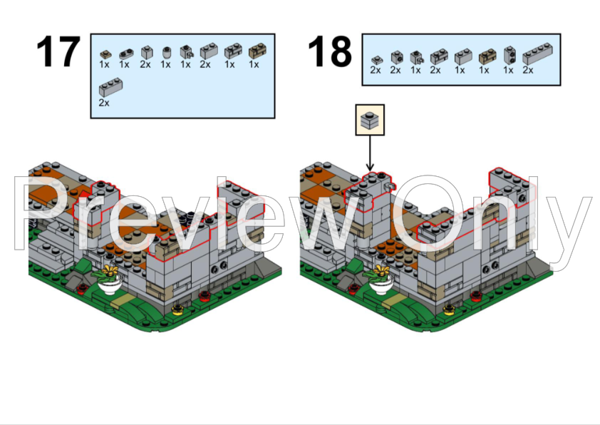 LEGO MOC Medieval Tailor by MidiBricks | Rebrickable - Build with LEGO