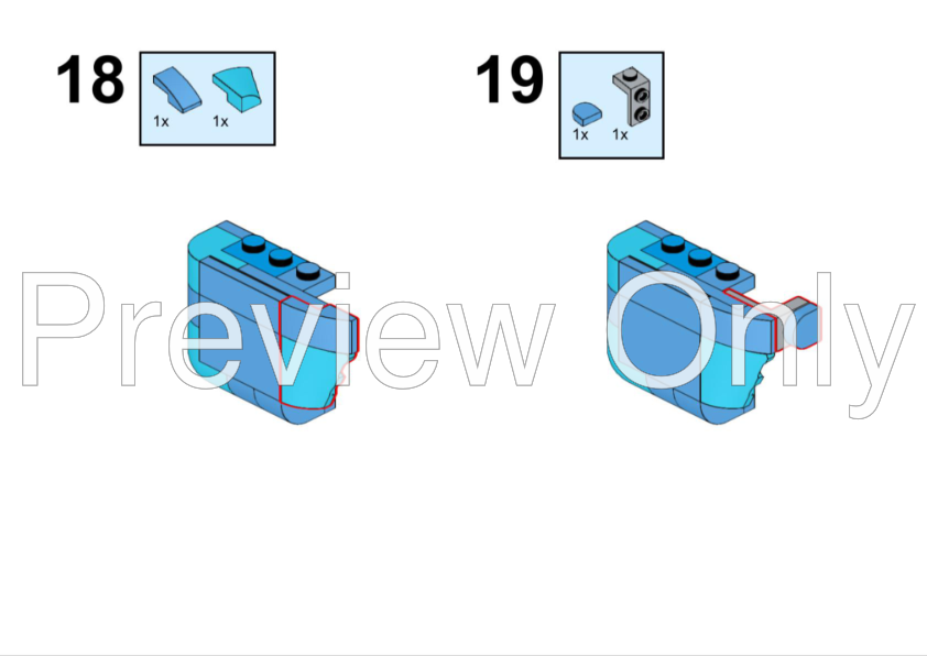 LEGO MOC Emil, NieR Automata Version by Kuki | Rebrickable - Build with ...