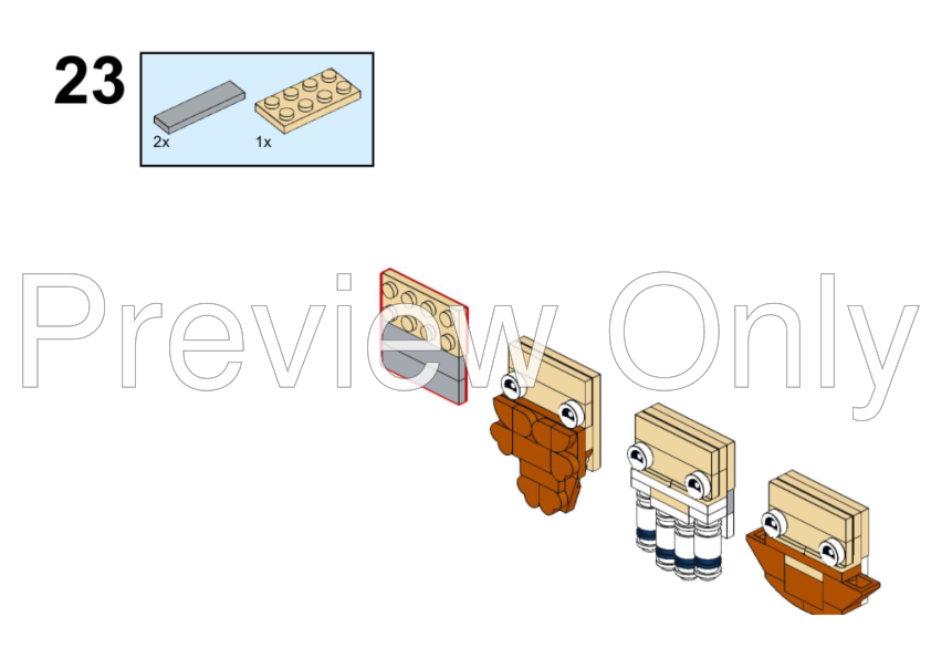 LEGO MOC Brickheadz Beards and Mustaches Template Pack! (20+ styles) by ...