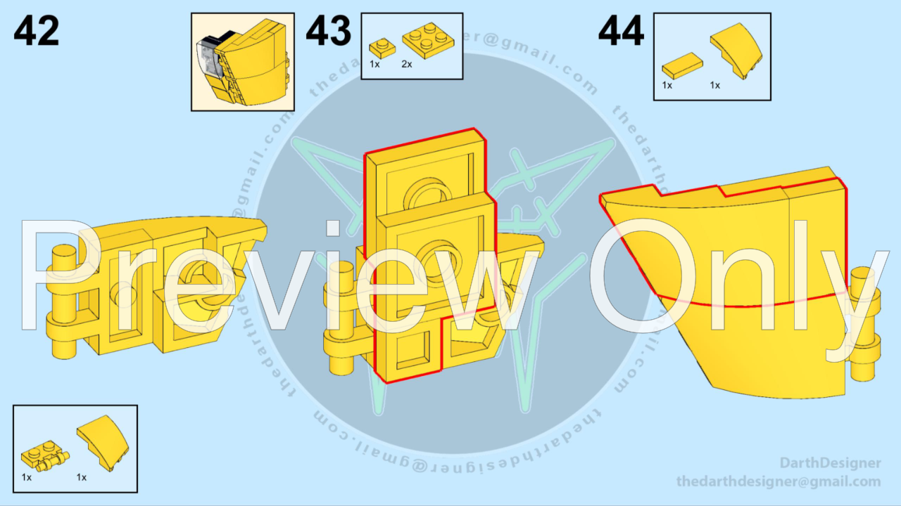 LEGO MOC Airbus H145 ADAC by DarthDesigner | Rebrickable - Build with LEGO