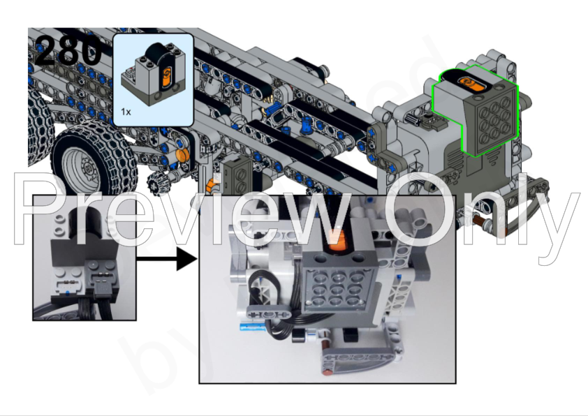 LEGO MOC-203809 Tipper Semi Trailer by Bortnick | Rebrickable - Build ...