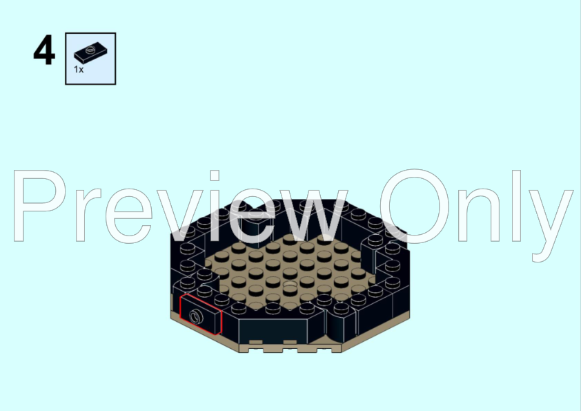 LEGO MOC LOTR & The Hobbit - Mount Doom by watson.lego | Rebrickable ...