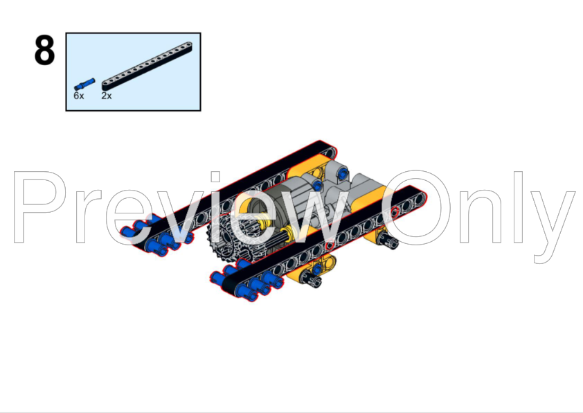 LEGO MOC 76328 Classic Batmobile RC Conversion by Cyrix | Rebrickable ...