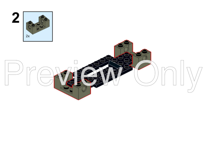 LEGO MOC-203941 2024 ford mustang dark horse lego moc by Driftmaster ...