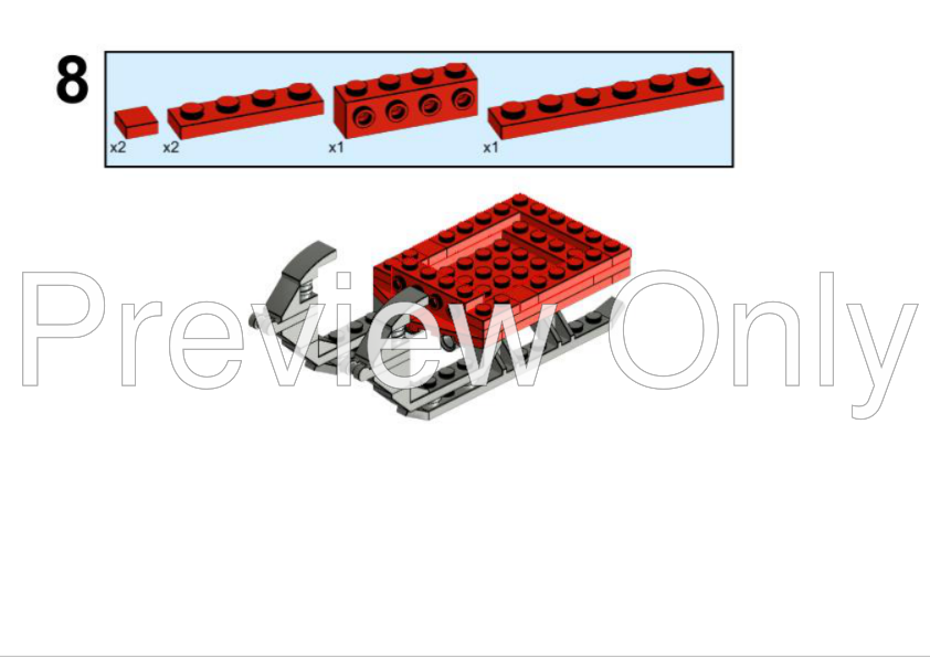 LEGO MOC The Last Caribou by lego.kustoms | Rebrickable - Build with LEGO