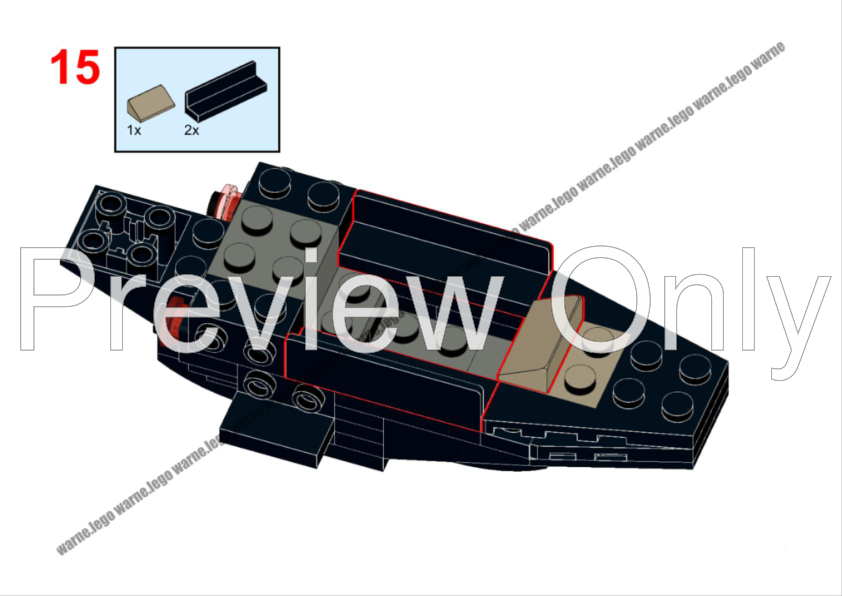 LEGO MOC Flying Bat by Warne.lego | Rebrickable - Build with LEGO